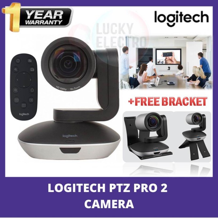 Jual LOGITECH PTZ Pro 2 CC2900EP HD 1080p Video Camera Webcam with ...