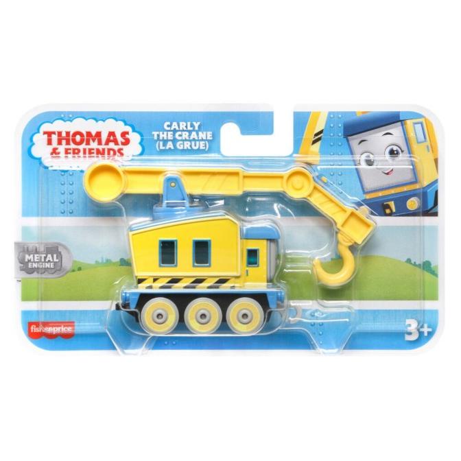 Jual MATTEL, Thomas & Friends Carly the Crane Metal Engine Push Along ...