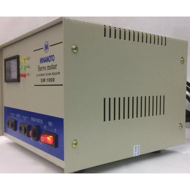 Jual Stabilizer 1000Va Minamoto Sm-1000 (800Watt) Servomotor Avr ...