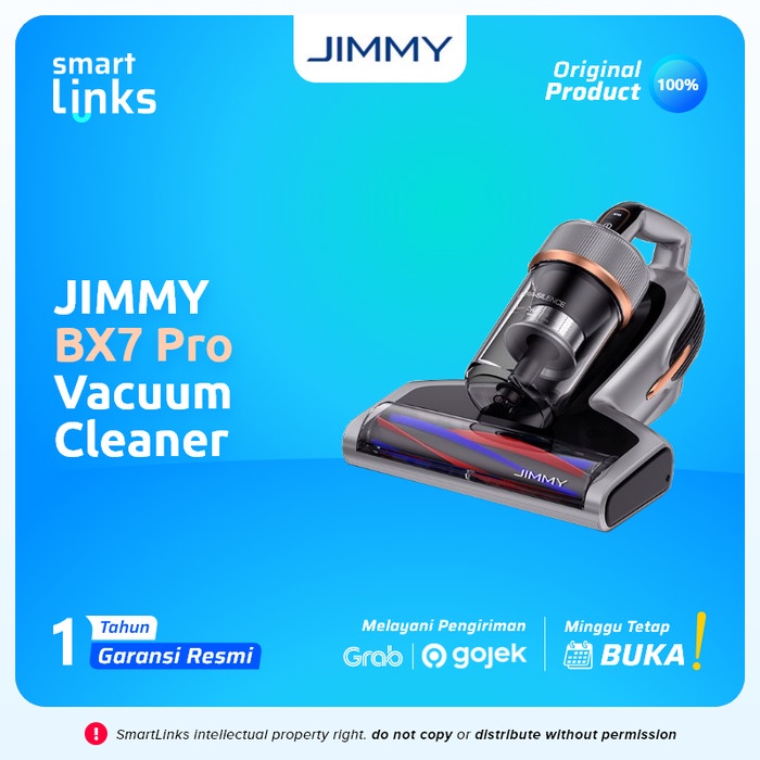 Jual JIMMY BX7 Pro Anti Dust Mite UV Vacuum Cleaner Ultrasonic Bed Sofa ...