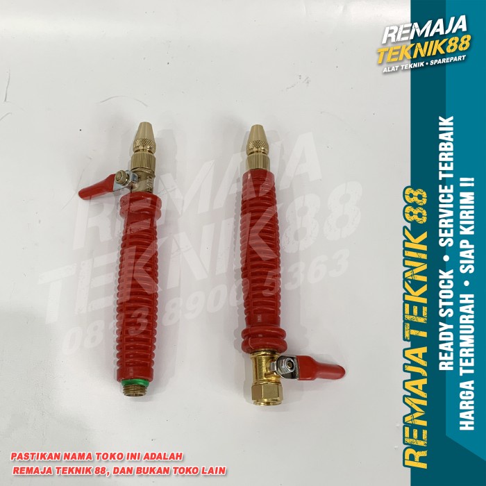 Jual NOZZLE STEAM CUCI AC JET CLEANER / GAGANG + KERAN MERAH + APOLLO ...