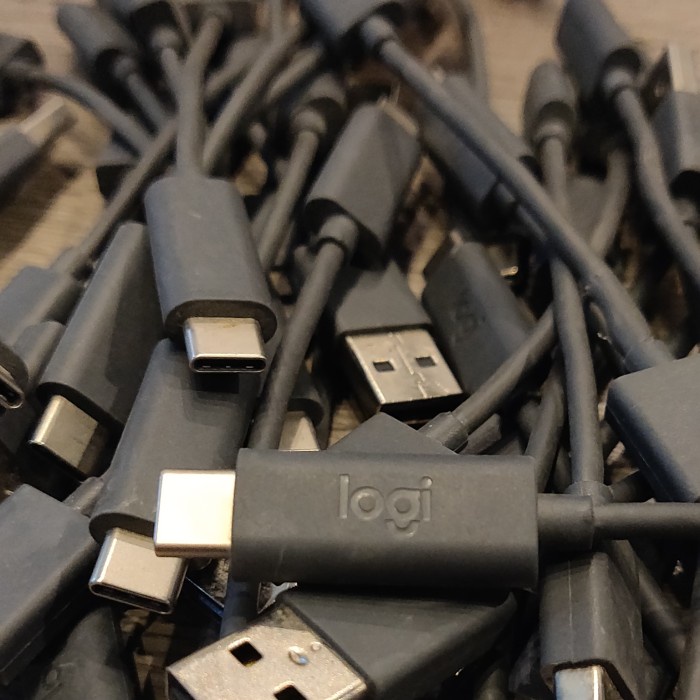 Jual Logitech USB type c cable 10cm | Shopee Indonesia