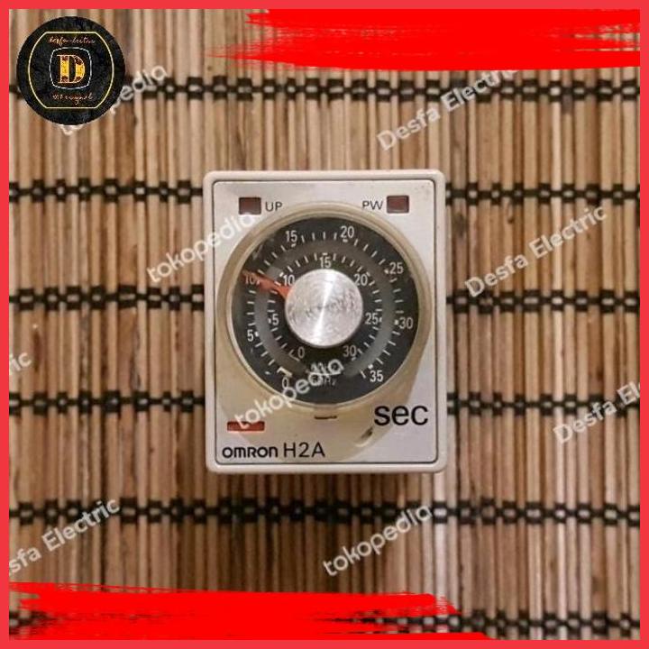 Jual (DESF) TIMER OMRON H2A-H 30 SECOND 220 VAC ORIGINAL JAPAN | Shopee ...
