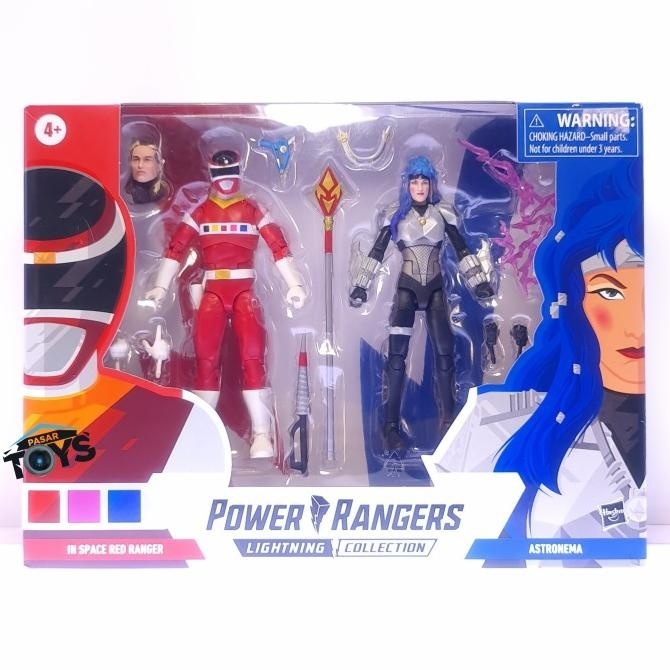 Jual Power Rangers Lightning Collection In Space Red Ranger vs ...