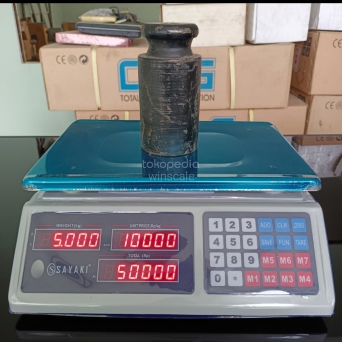 Jual TIMBANGAN BUAH DIGITAL 40 KG / TIMBANGAN SAYUR/SEMBAKO/LAUNDRY 40KG | Shopee Indonesia