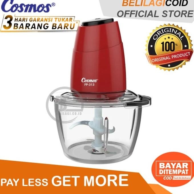 Jual Cosmos Food Processor FP 313 / Chopper FP313 - Merah | Shopee ...