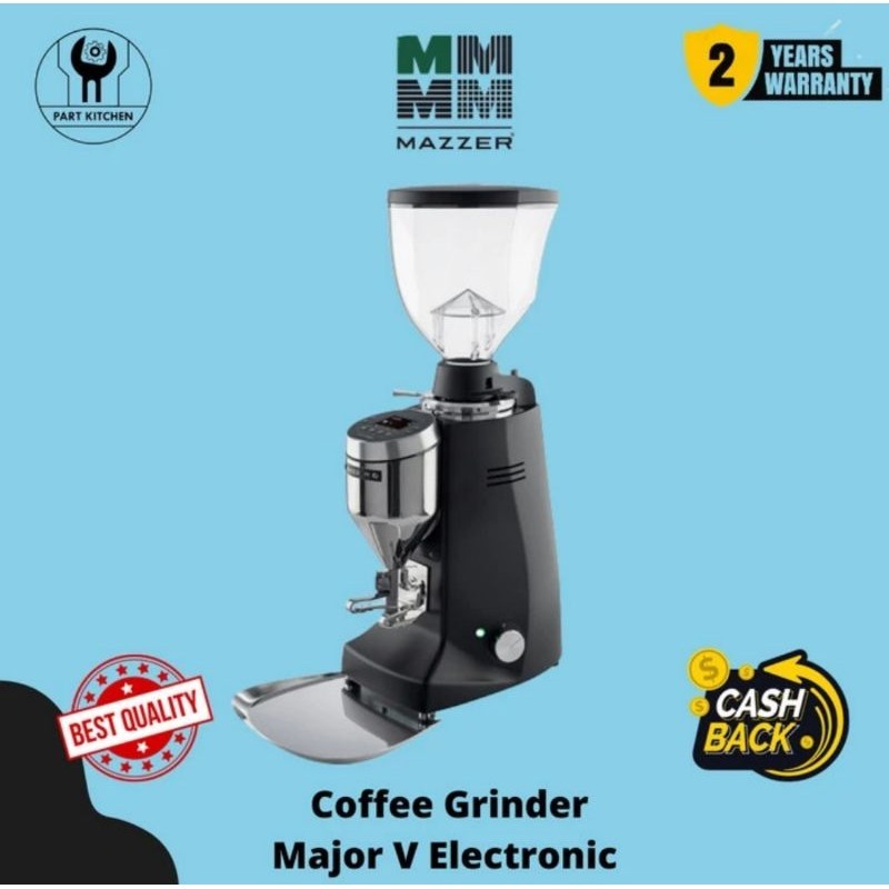 Jual Mazzer Major V Electronic Coffee Grinder Otomatis | Shopee Indonesia