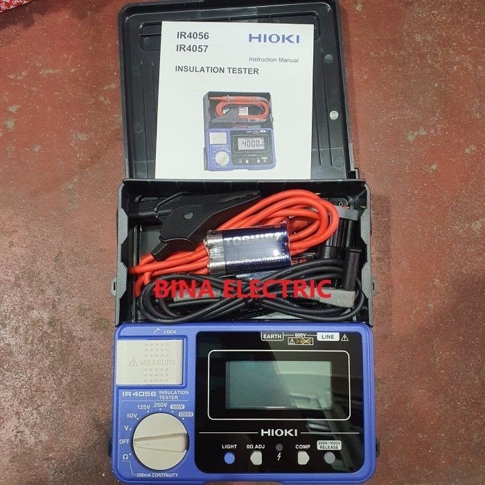 Jual Original Insulation Tester Hioki Ir4056-21 Merger Alat Test ...
