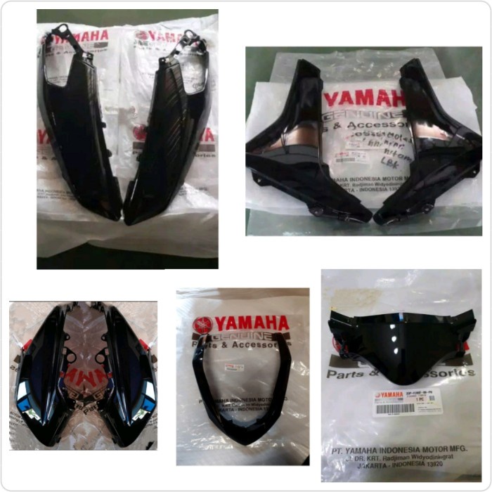 Jual [Original] Paket Body Halus Nmax Old Original Yamaha Hitam Glossy ...