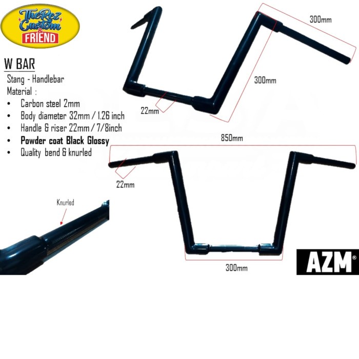 Jual [New] Stang Custom Stang Motor Stang Benelli Stang Re Stang ...