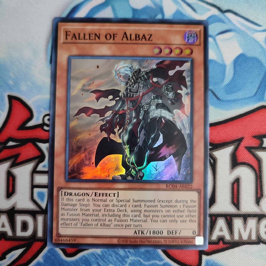 Jual yugioh AE fallen of albaz RC04-AE022 SR original | Shopee Indonesia