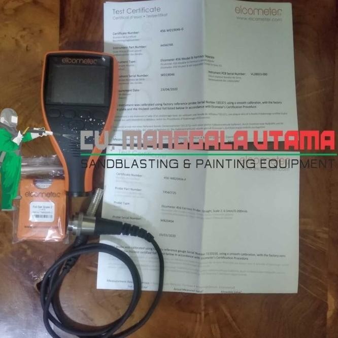 Jual Elcometer 456 Model B Separate Dft Gauge + Probe F2 0-5000 Micron | Shopee Indonesia