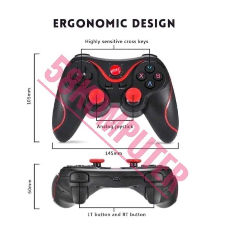 Jual [LIMITED QUALITY] Gamepad X3 Joystick Pc Android Gamepad Android ...