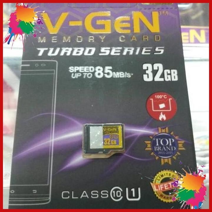 Jual MEMORY CARD V-GEN 32GB CLASS 10 ORIGINAL/MMC/MICRO SD/KELAS 10 ...