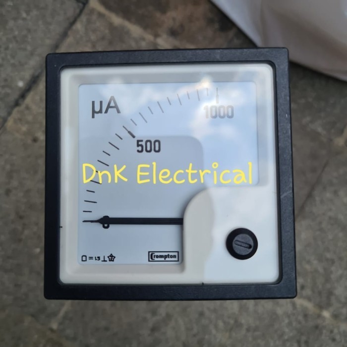 Jual [New Ori] Micro Ampere Meter/Amper Meter 0-1000A 1000/5A 72X72 ...