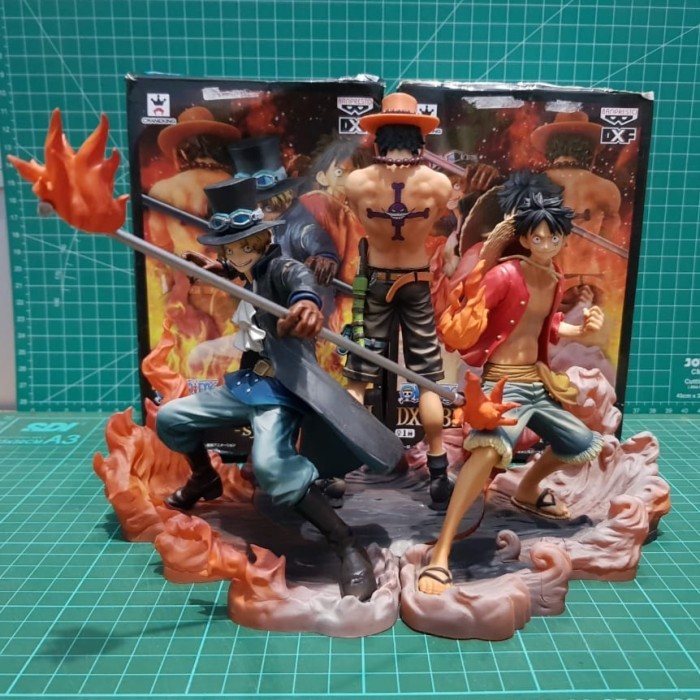 Jual [Original] One Piece Banpresto Original Dxf Brotherhood Ace Sabo ...