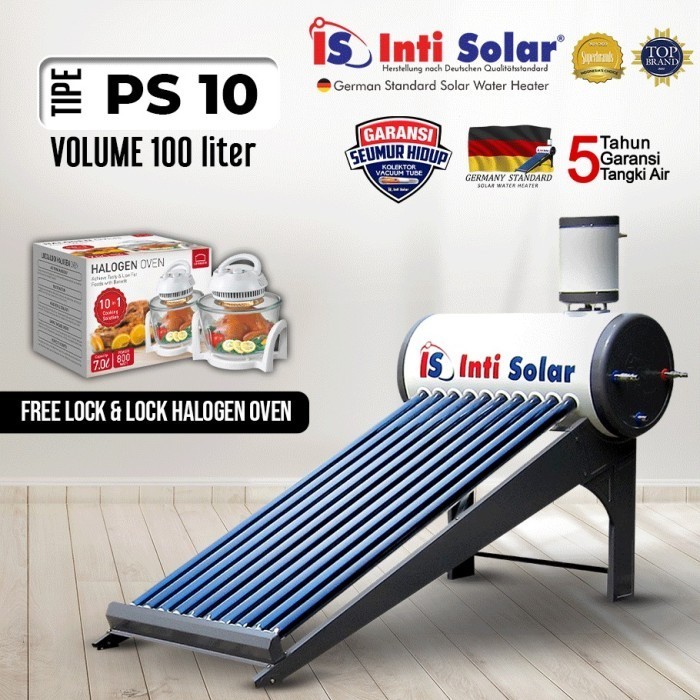 Jual [New] Solar Water Heater Inti Solar Ps10 / Swh Inti Solar 100 ...