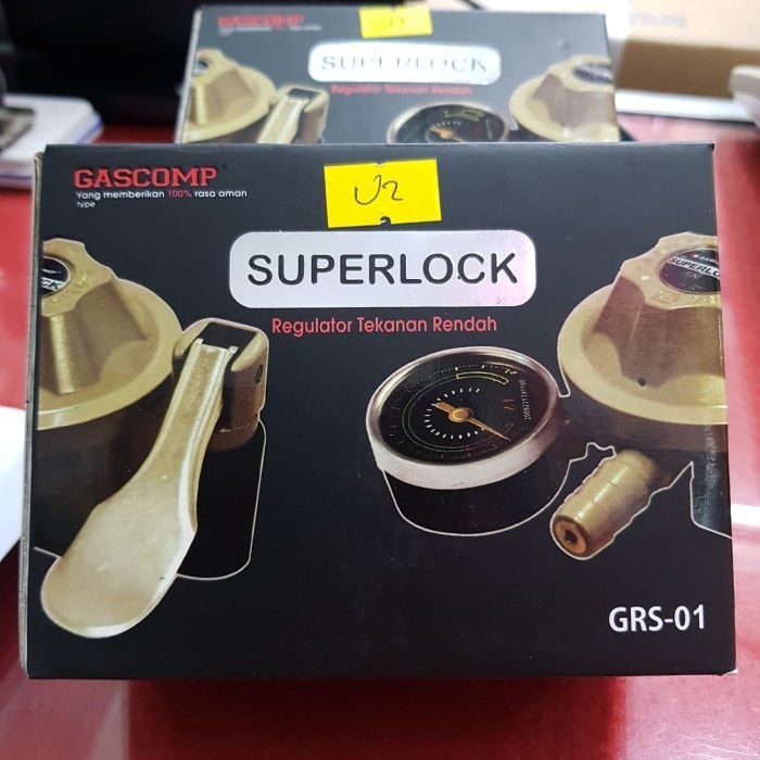 Jual REGULATOR GASCOMP SUPERLOCK GRS-01, REGULATOR DENGAN PENGUNCI | Shopee Indonesia