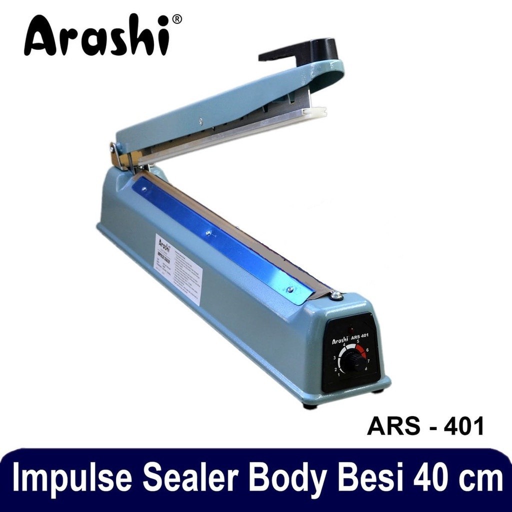 Jual Arashi Hyperlite Mesin Press Plastik Impulse Sealer Body Besi Alat ...