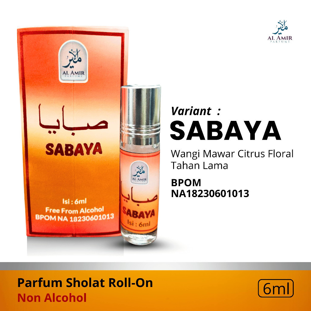 Jual Parfum Sabaya Parfum Al Amir 6 Ml Oriental Arab / Timur Tengah Minyak Wangi Non Alkohol ...