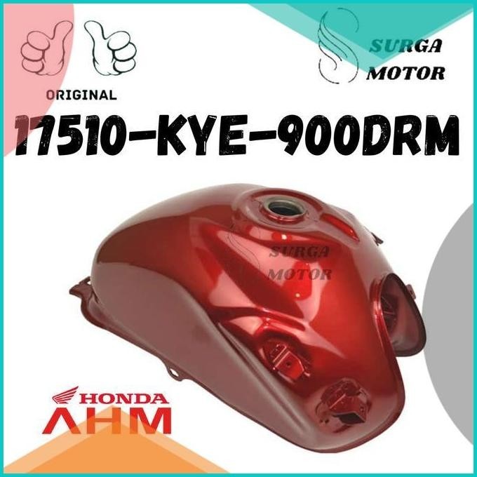 Jual Tangki Tengki Bensin Fuel Tank Mega Pro Monoshock Karbu Merah Ori ...