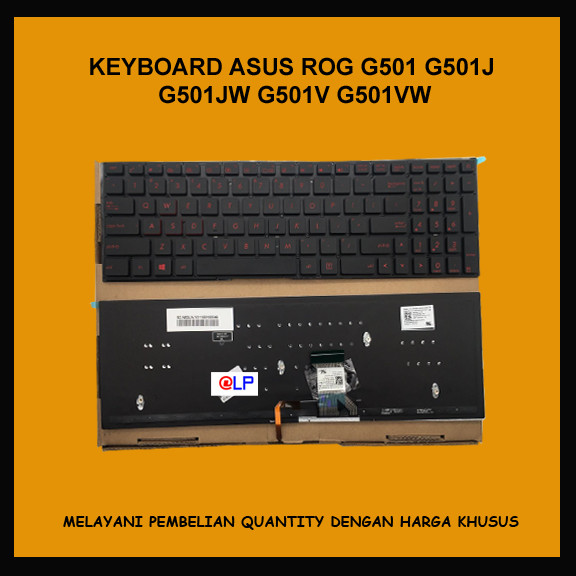 Jual Keyboard Laptop Asus ROG G501 G501J G501JW G501V G501VW | Shopee Indonesia