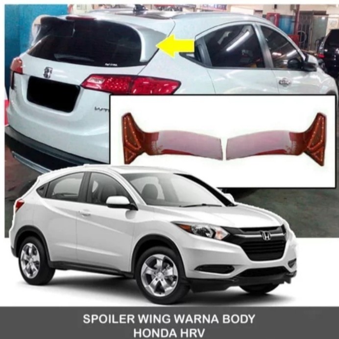 Jual [New] Spoiler Plastik Abs Honda Hrv Model Wing Modulo Limited ...