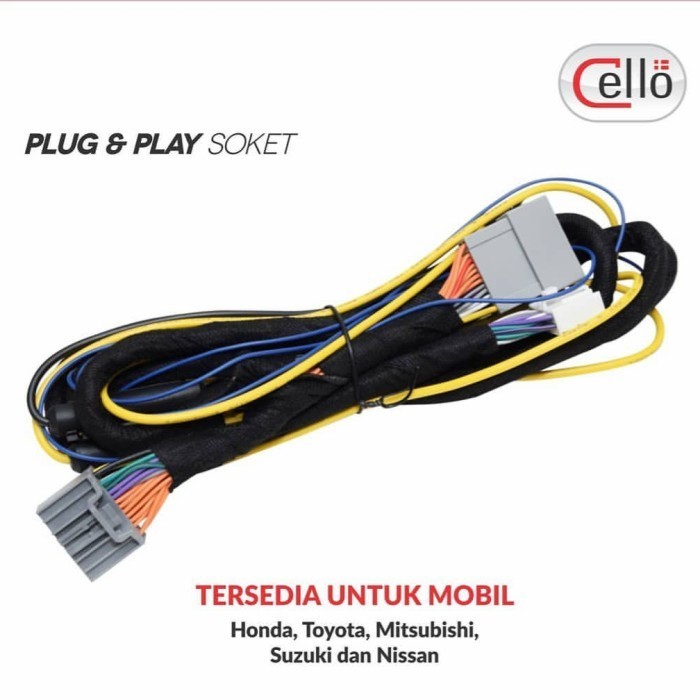 Jual [Original] Kabel Soket Plug N Play Power Processor Dsp Cello Magic ...