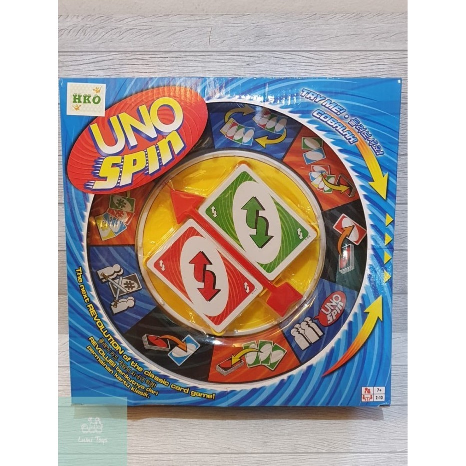 Jual Permainan Seru Kartu Unoo Spin - Ard Game Mainan Edukasi Anak ...