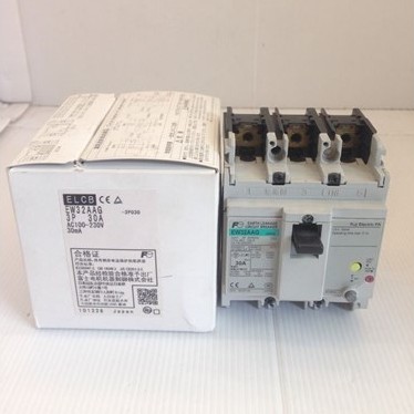 Jual [New Ori] Elcb Earth Leakage Circuit Breaker Ew32Aag 3P 30A Fuji Electric Terbaru | Shopee ...