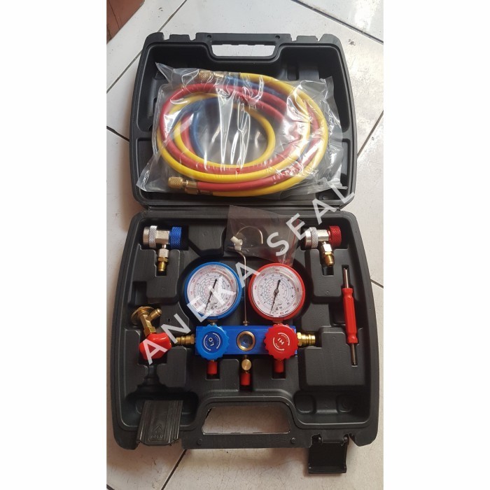 Jual [Ori] Meteran Manifold Alat Isi Freon Diskon | Shopee Indonesia