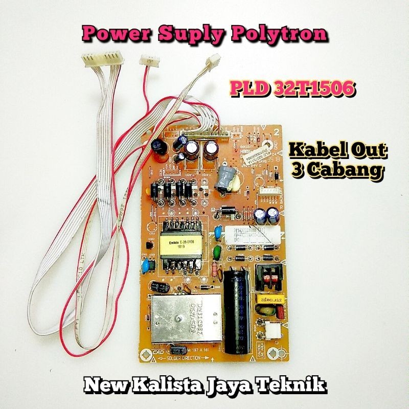 Jual POWER SUPLY TV POLYTRON PLD 32T1506S ORIGINAL HBBX-072A PSU 32T1506 PSU POLYTRON 32T1506S ...