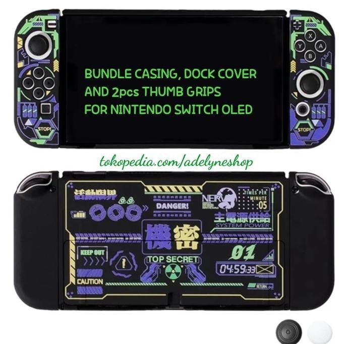Jual Bundle Case&Caps DockCover NeonGenesis Evangelion Nintendo Switch ...