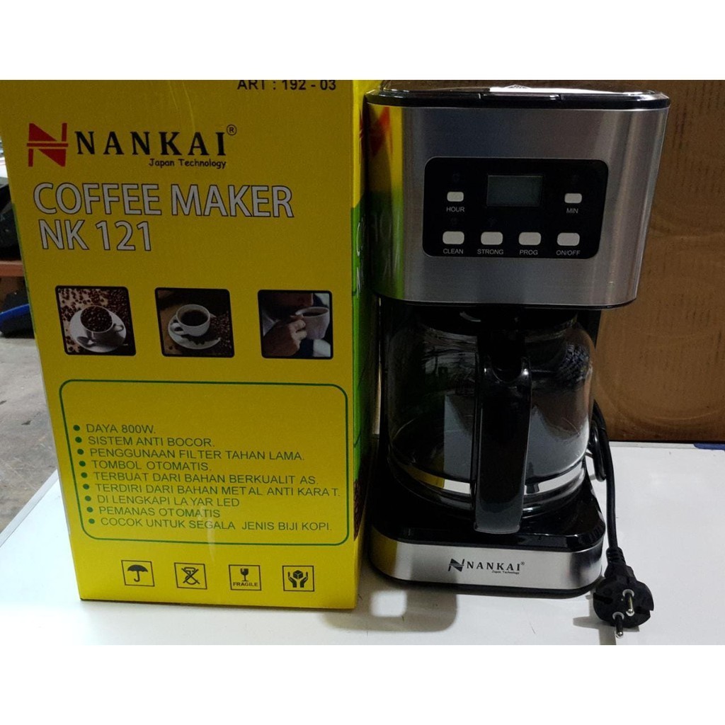 Jual Nankai Coffee Maker Alat Pembuat Kopi Mesin 1.5 L Bla Deer Nescafe | Shopee Indonesia
