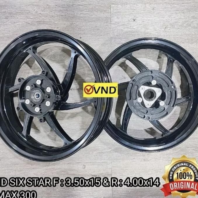 Jual VND SIX STAR VELG RACING PELEK YAMAHA XMAX 250 PNP | Shopee Indonesia