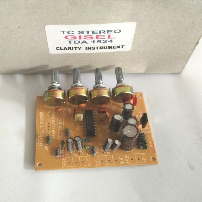 Jual tone control stereo TDA1524 Gisel CLARITY INSTRUMENT AND VOCALIS ...