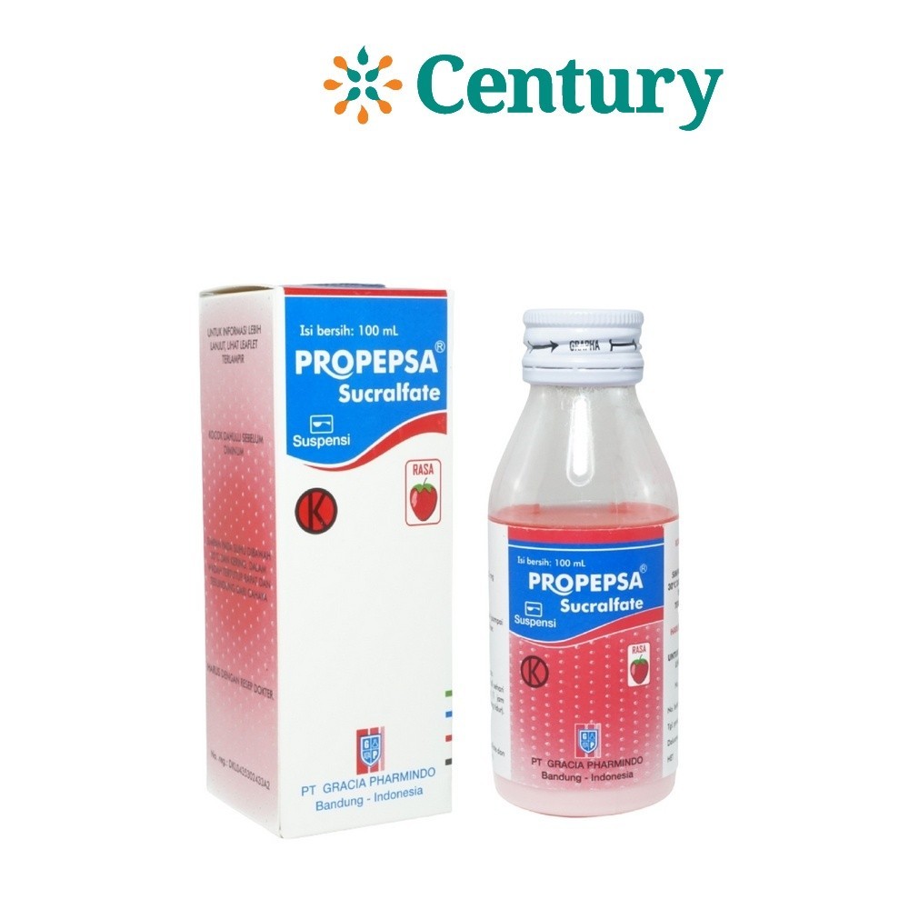 Jual PROPEPSA SYRUP 100ML / SUCRALFATE / GASTRITIS / PENCERNAAN ...