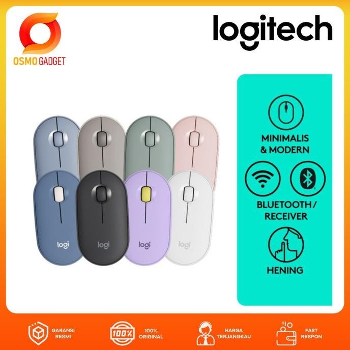 Jual Logitech Mouse M350 Bluetooth Wireless Garansi Resmi 1th | Shopee ...