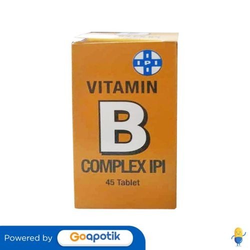 Jual Ipi Vitamin B Complex Botol 45 Tablet | Shopee Indonesia