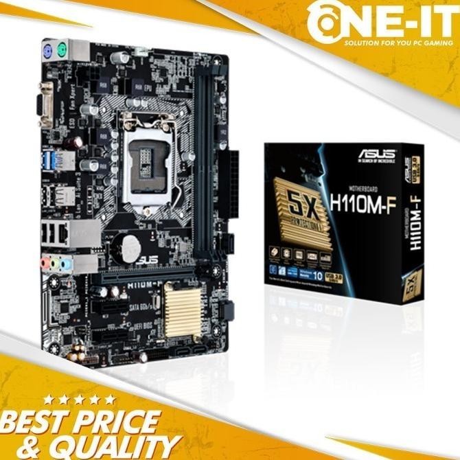 Jual Motherboard ASUS H110M-F ATX H110 DDR4 Intel LGA 1151 Garansi 1 Tahun | Shopee Indonesia