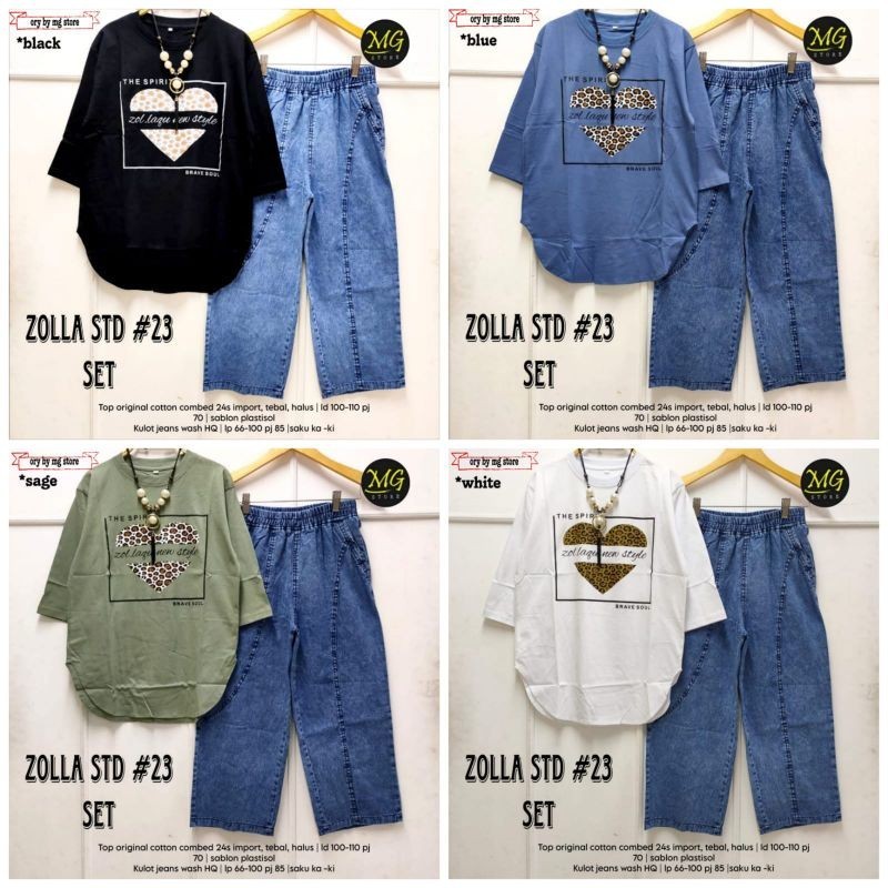 Jual ZOLLA SET 23 STD BEST SELLER BY MG STORE | Shopee Indonesia