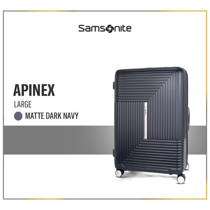 Jual Samsonite Koper Hardcase Apinex Large 28 inch - Matte Dark Navy ...