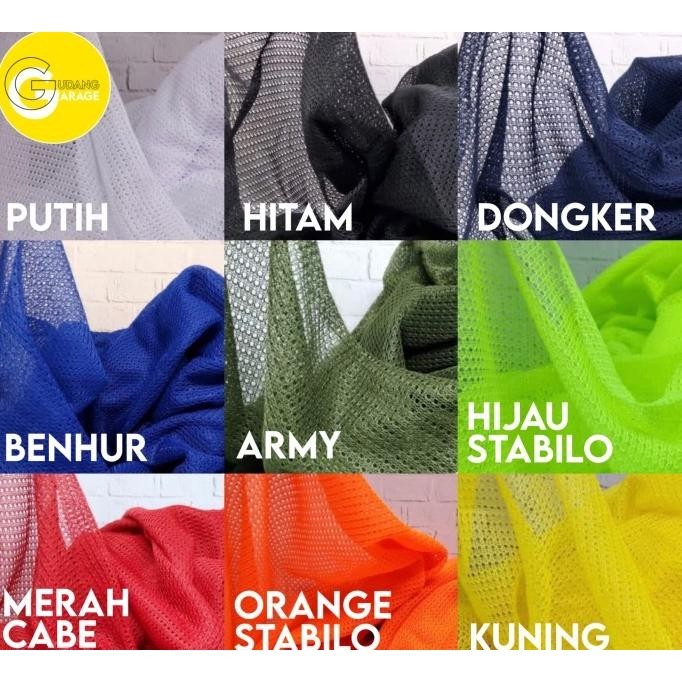 Jual Kain Mesh Jala Jaring Furing Import Halus ( Jala Lapis Mini ...
