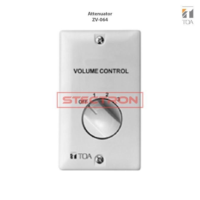 Jual Attenuator 6W TOA ZV-064 (Volume Control) | Shopee Indonesia