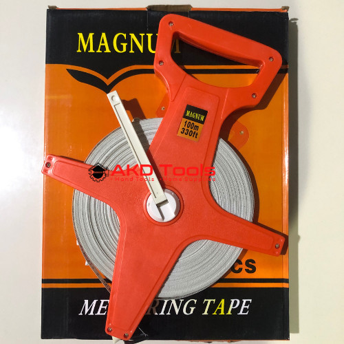 Jual Meteran Tancap 100M "MAGNUM" / 100 Meter Meteran Roll / Meteran ...