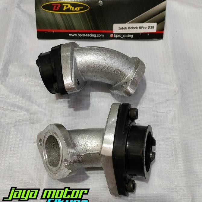Jual Intake intek manifold Bpro untuk motor bebek Jupiter karbu 28mm | Shopee Indonesia