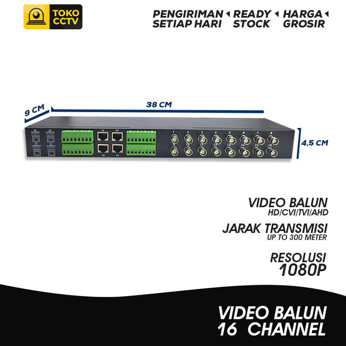 Jual VIDEO BALUN PASSIVE 16CH | Shopee Indonesia