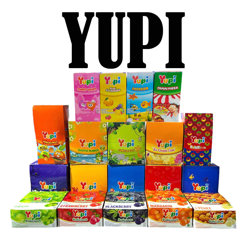 Jual PERMEN YUPI KOTAK ISI 12 / 24 | Shopee Indonesia
