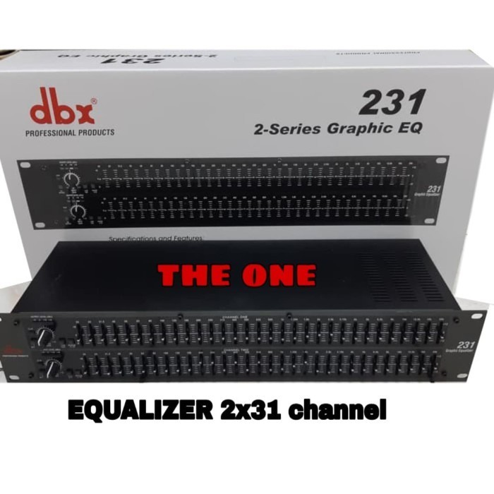 Jual EQUALIZER DBX 231 (2x31 channel) | Shopee Indonesia