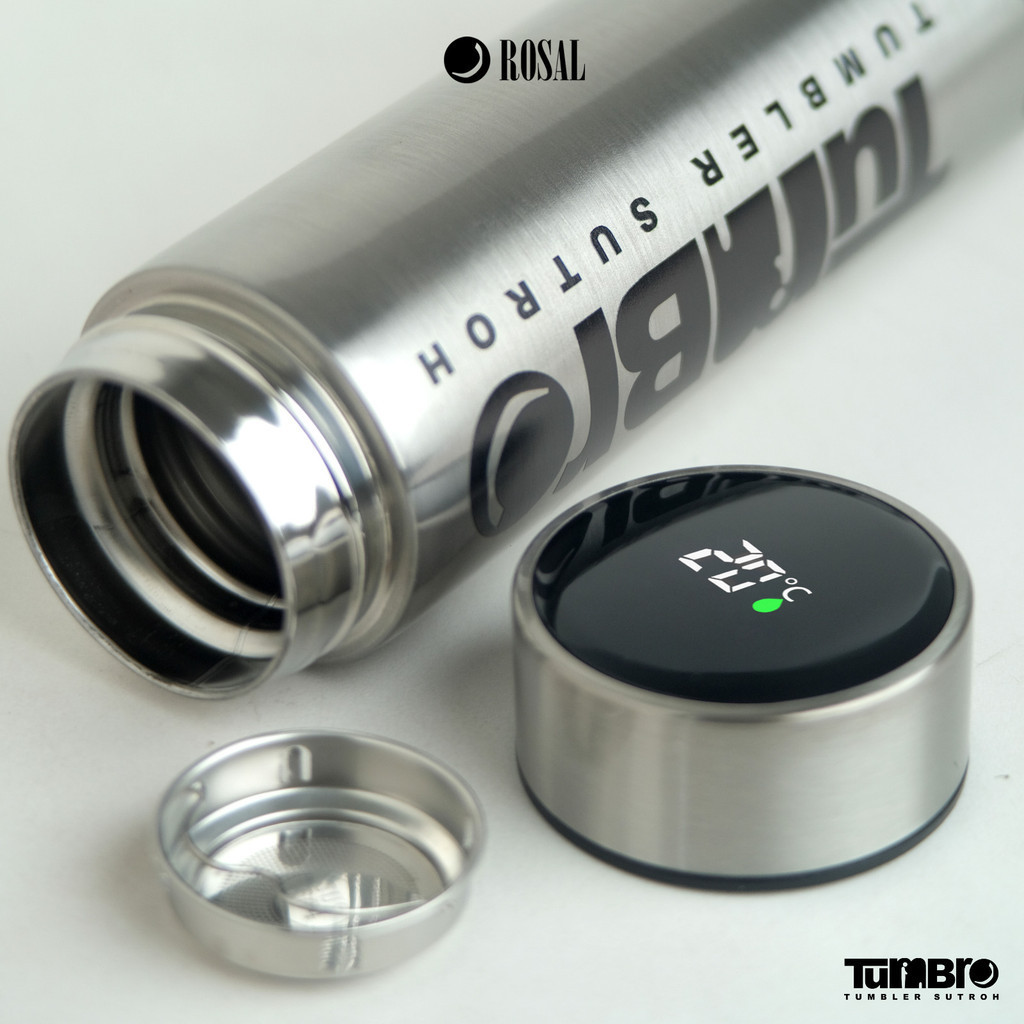 Jual Tumbler Termos Sutroh Stainless Steel LED Suhu Temperatur 500 ml ...